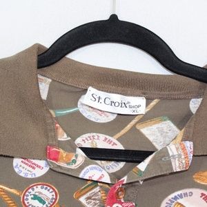 St. Croix | Shirts | Vintage 8s St Croix Shop Mens Xl Golf Polo Shirt ...